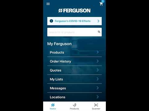 Ferguson App: Barcode Scanning