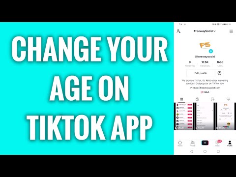 How To Change Your Age On TikTok App