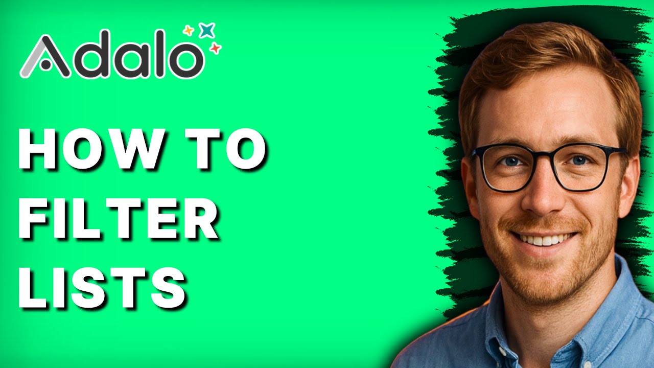 How to Filter Lists in Adalo [2026 Full Guide]
