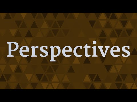 PERSPECTIVES pronunciation β’ How to pronounce PERSPECTIVES