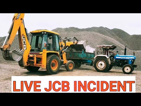 Live JCB INCIDENT IN INDIA || jcb incident india || live jcb accident in india,biggest jcb,tractor.