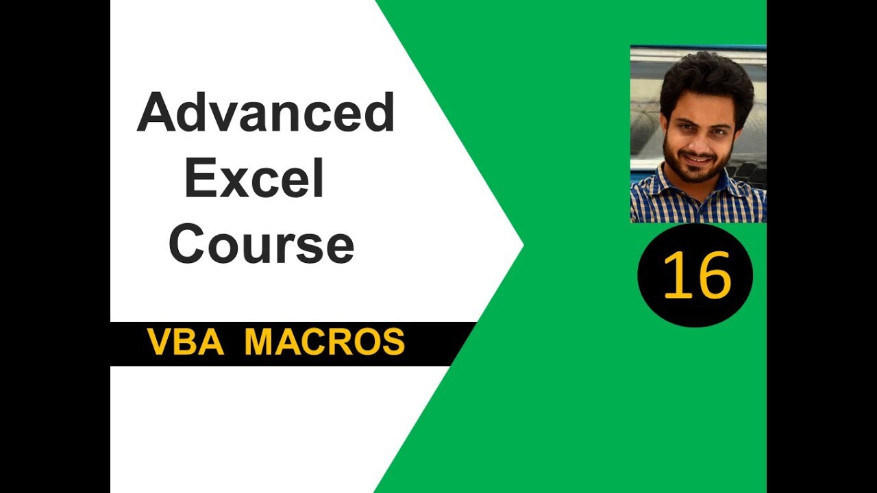 Advanced excel(vba) tutorial 16 : Logical functions AND OR NOT