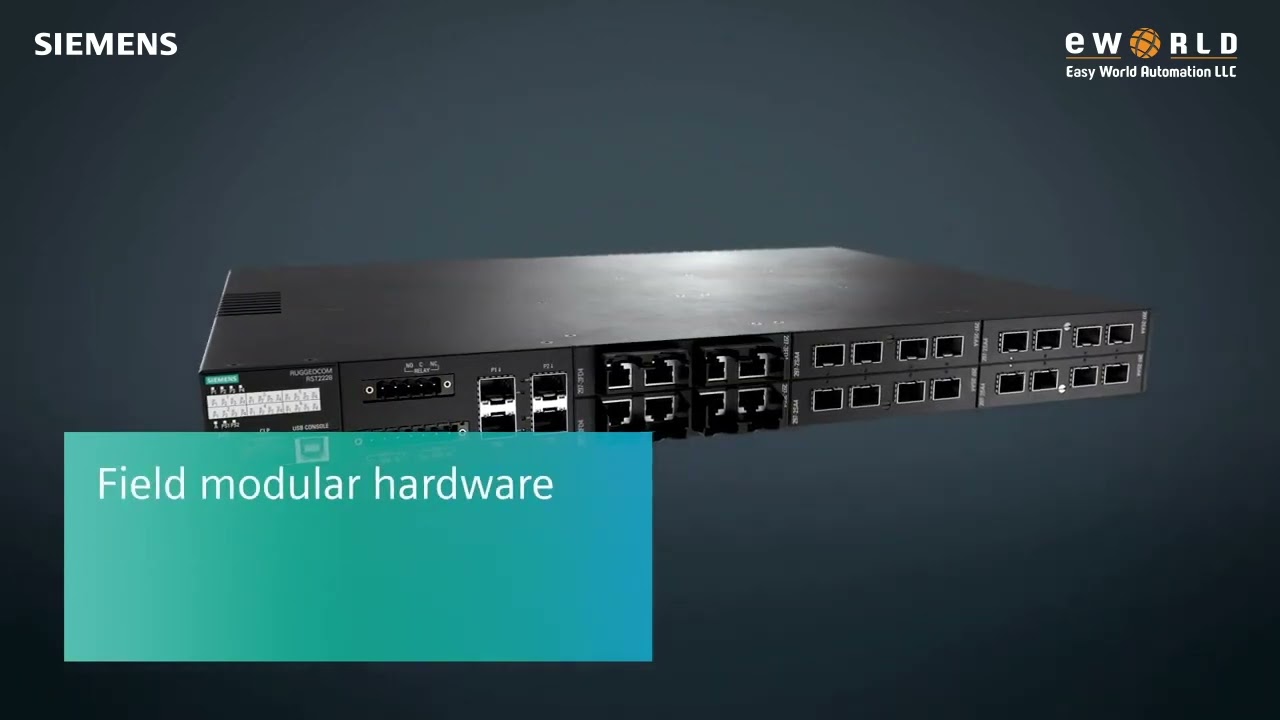 Easy World Automation-Siemens RUGGEDCOM RST2228