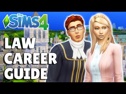 Complete Law Career Guide | The Sims 4