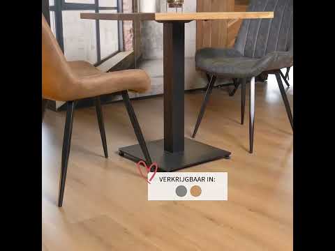 Industriële eetkamerstoel Brooke | Livin24