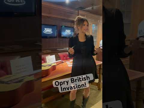 Twinnie is in the house! It’s an Opry British Invasion!