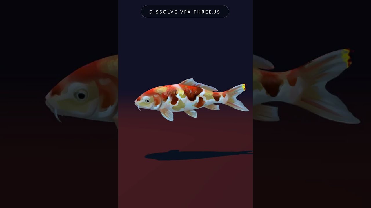 Three.js - radial dissolve VFX + GitHub sources