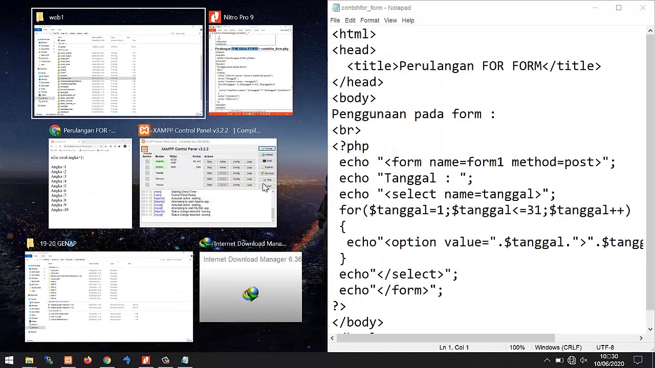 Web Programming 1 Pertemuan 8