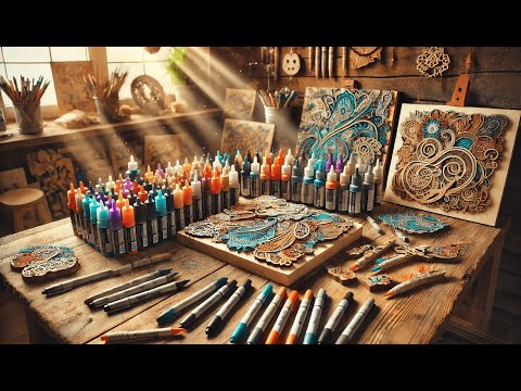 🎨 Betem Dual Tip Acrylic Paint Pens Markers | Best Paint Pen for Wood 🖌️