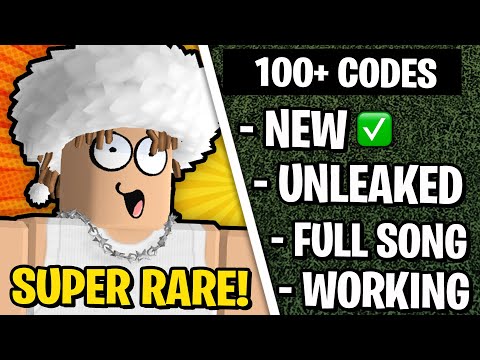 100+ SUPER RARE ROBLOX MUSIC CODES/ID(S) 2025 [WORKING✅]