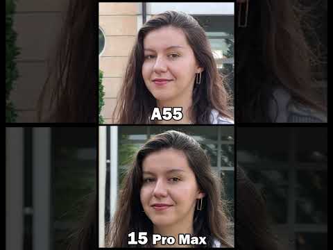 Samsung Galaxy A55 vs iPhone 15 Pro Max Camera Test