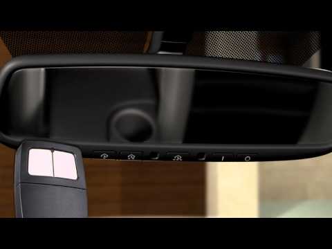 Garage Door Opener Programming and Operation - Rearview Mirror/Overhead Console
