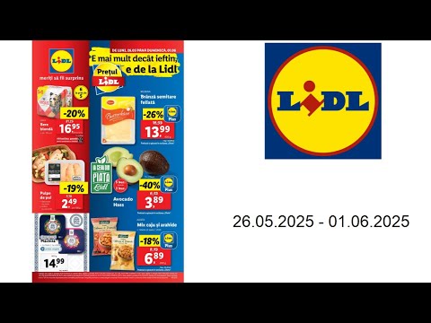 Catalog Lidl - 26.05 - 01.06.2025