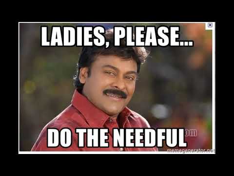 Do the needful