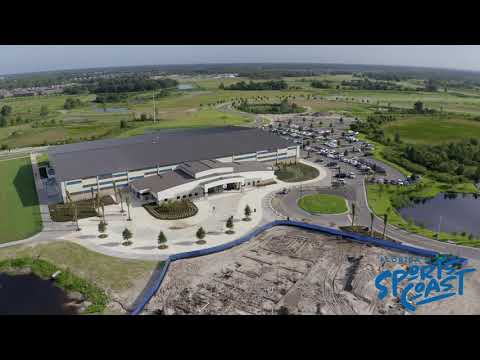 Wiregrass Ranch Sports Campus Drone Exterior