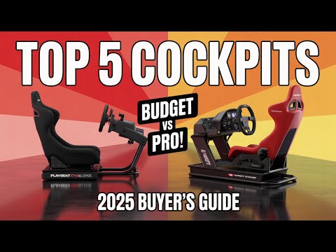 Best Sim Racing Cockpits 2025 – From Budget to Pro!
