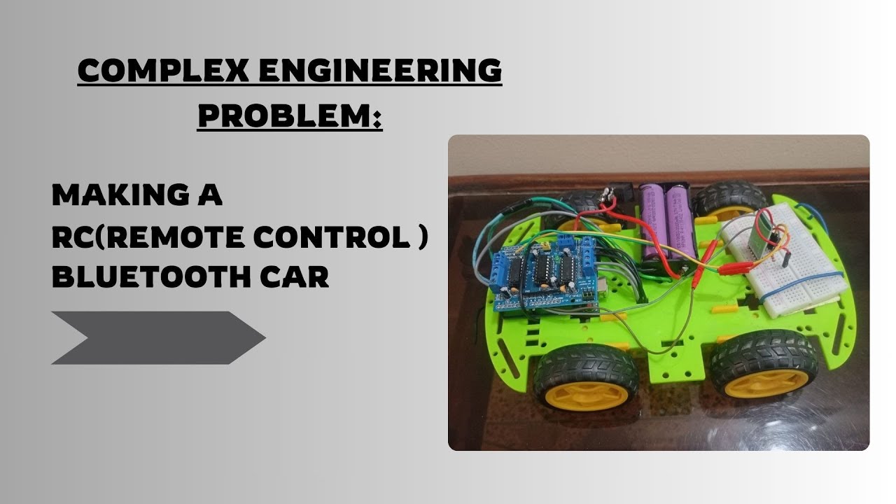 Building an RC Bluetooth Car with HW-130 Motor Driver Shield | Galaxy.ai