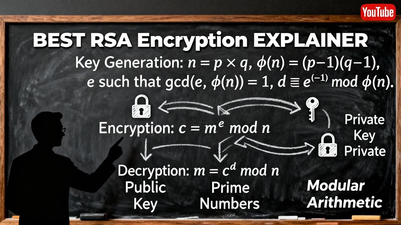 BEST RSA Encryption EXPLAINER