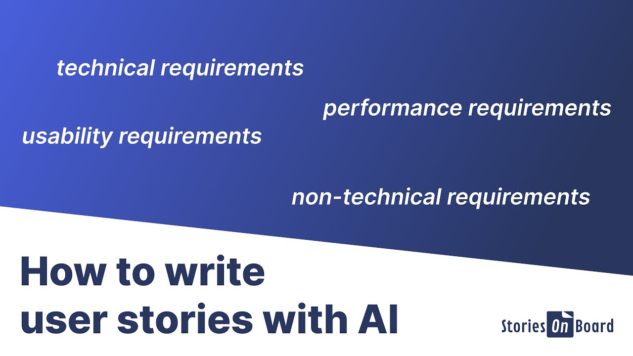 How to write acceptance criteria with StoriesOnBoard AI