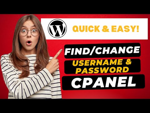 How To Find WordPress Username and Password in cPanel ???? - Reset or Change WordPress Password