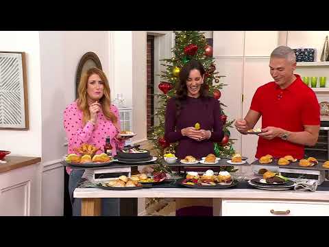 Egg Harbor (8) 4-oz Bechamel Crab Cakes on QVC