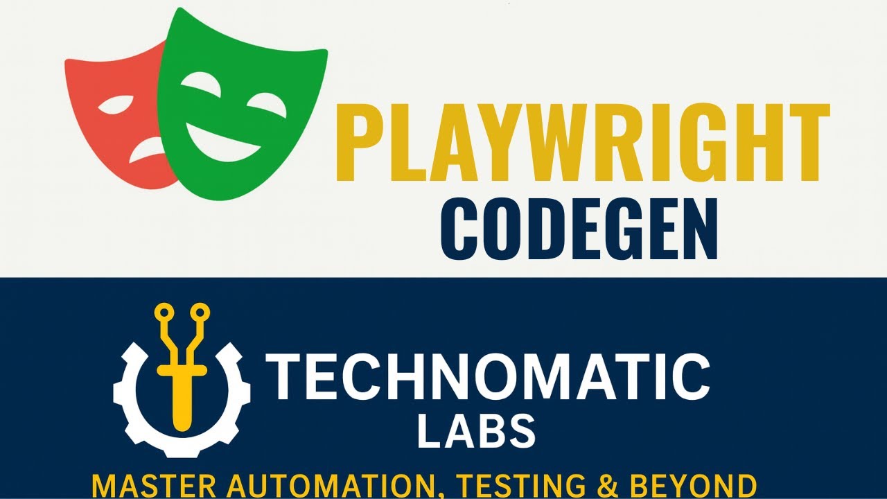 #4 Playwright Codegen Tutorial 2025 | Generate Test Scripts with Playwright