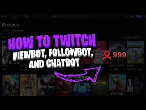 TWITCH VIEWER BOT | INCREASING VIEWERS + DOWNLOAD LINK 2022