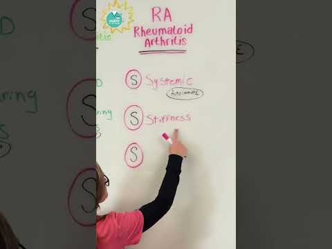 Osteoarthritis vs. Rheumatoid Arthritis 🦴🩻 #RN #BSN #futurenurse