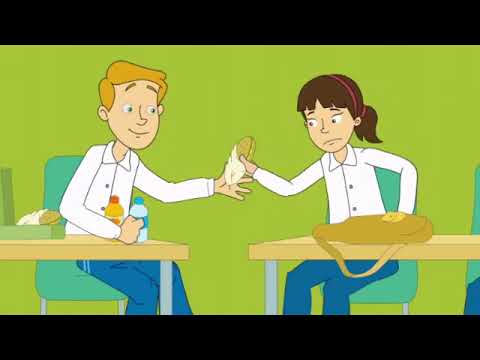 Level 1 - Unit 9 Lunchtime Story gen…: English ESL video lessons