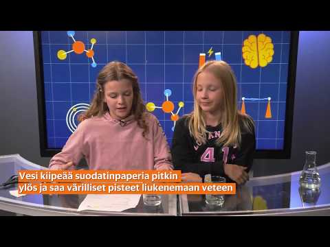 Tiedetesti: Kiipeilevä vesi