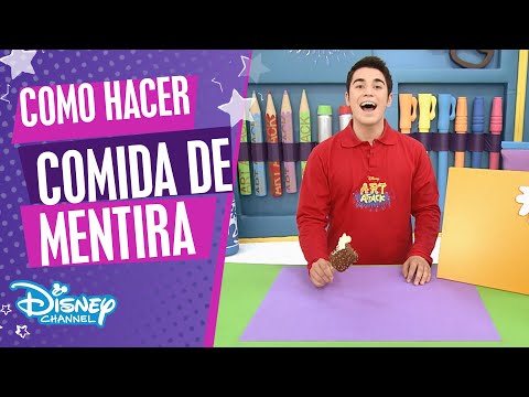 Art Attack: Comida espachurrada | Disney Junior Oficial