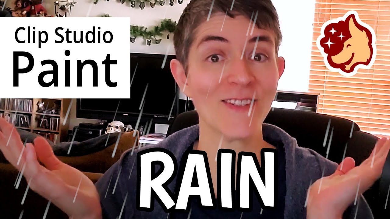 Looping Rain Animation - Clip Studio Paint Tutorial