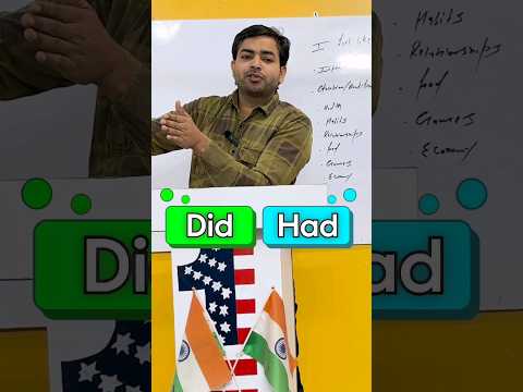 Understanding the Use of 'Did' and 'Had' in English 📚 #EnglishGrammar #LearnEnglish
