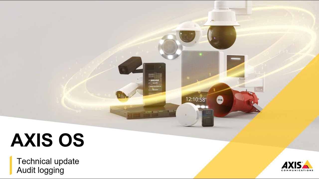 Audit logging in AXIS OS