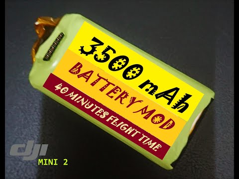 DJI MINI 2 | BATTERY MODDED