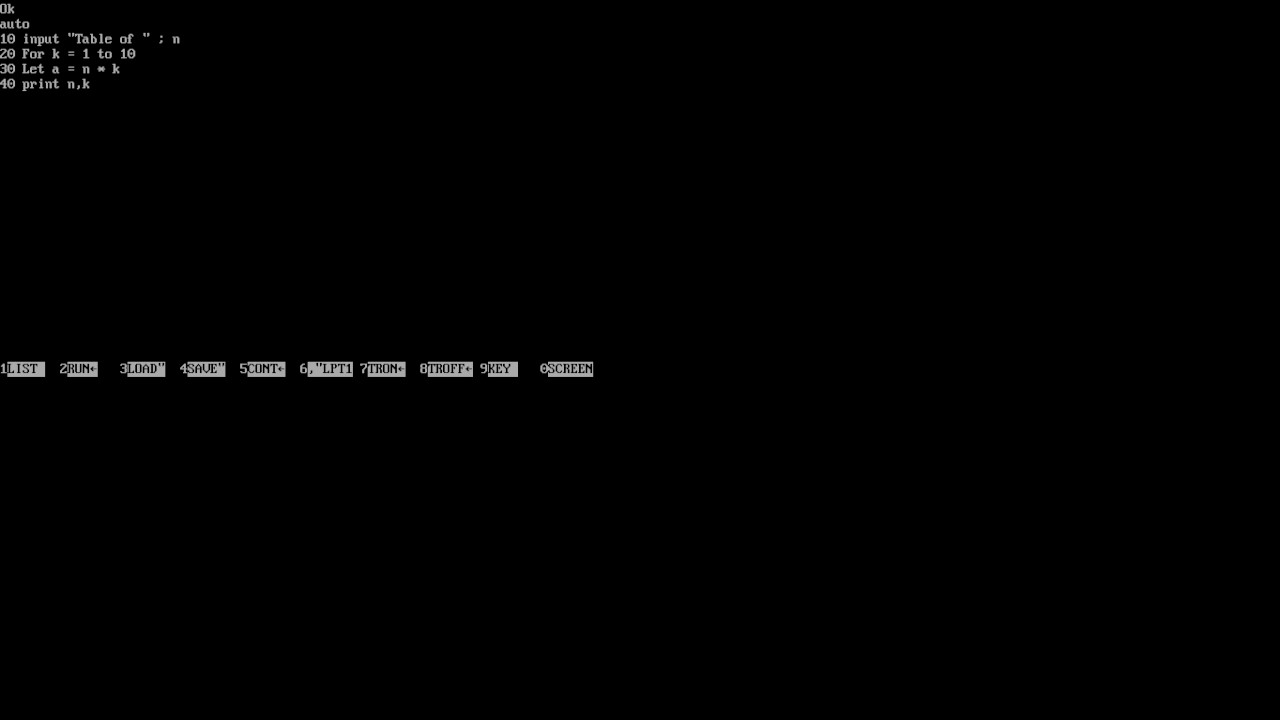 how to make a gw basic proramm