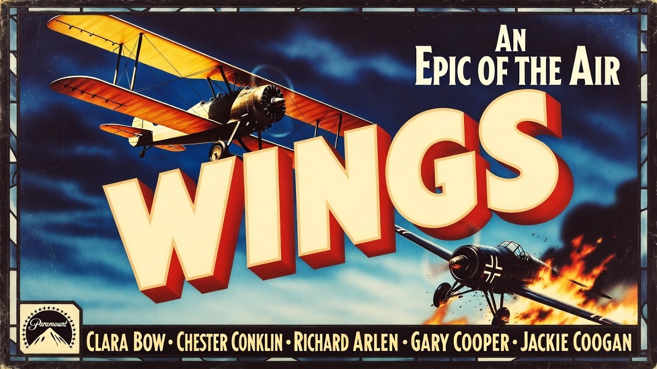 The First Oscar Winner! 🎭 | Wings (1927)