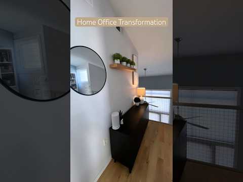 Home office transformation Before & After #organizemylife #organizedspace #tidiedbyk #organization