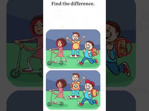 find the difference #animation #cartoon #kids #video #learning #animation