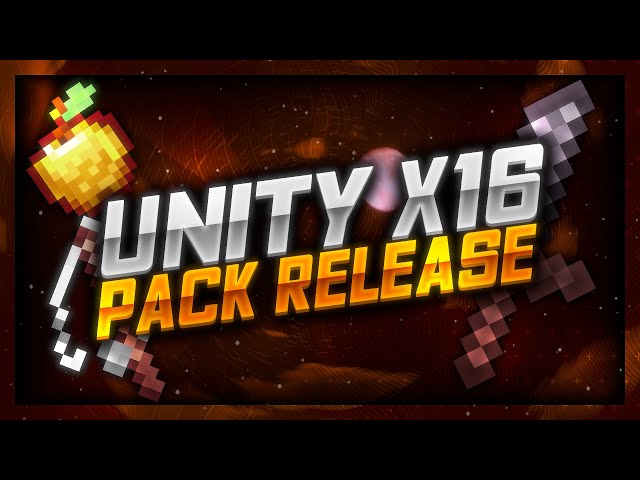 UNITY [x16] Default Edit PVP/CrystalPVP Pack | 1.20+ Minecraft Texture Pack