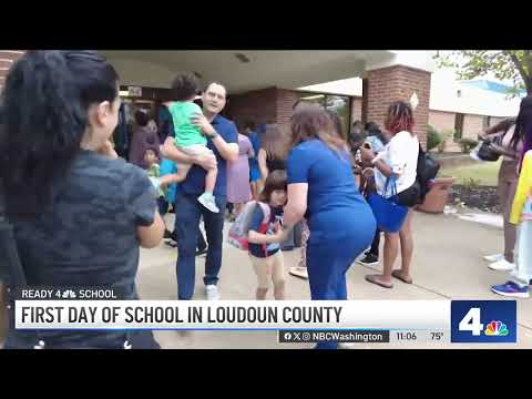 Loudoun County parents, teachers talk first day of school | NBC4 Washington