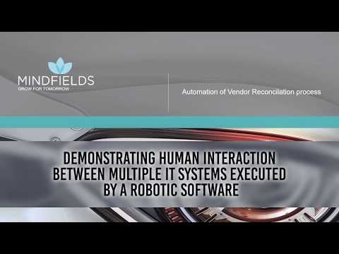 Robotics automation of Vendor Reconciliation process using Automation Anywhere