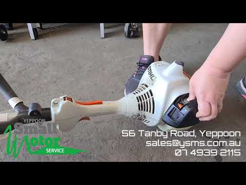 How to start Stihl FS38 Line trimmer