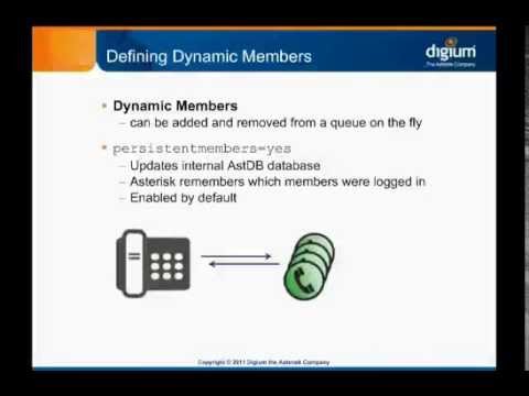 Call Queues in Asterisk - Dynamic Members