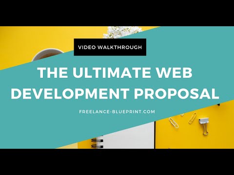 Writing the Ultimate Web Development Proposal (walkthrough)