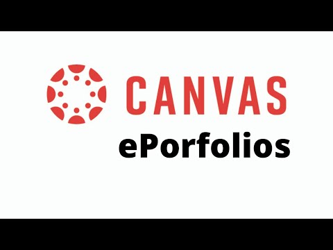 Easy Steps to Creating ePortfolios in Canvas