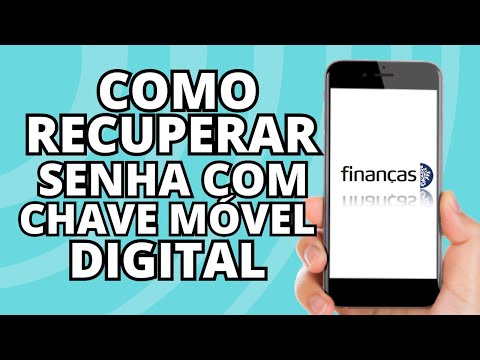 Como recuperar senha finanças com chave móvel digital