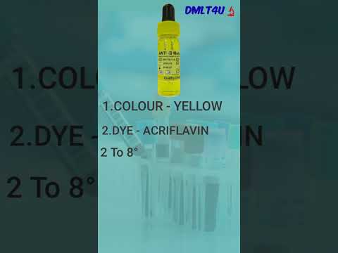BLOOD GROUPING ANTISERA ||ANTISERA ABO || BLOOD GROUP #DMLT4U #DMLT #PARAMEDICAL #MEDICAL #dmlt4u