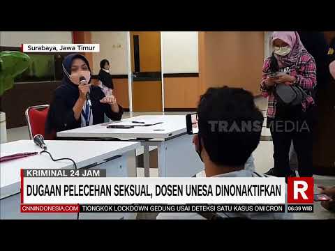 Dugaan Pelecehan Seksual, Dosen Unesa Dinonaktifkan | REDAKSI PAGI (19/01/22)