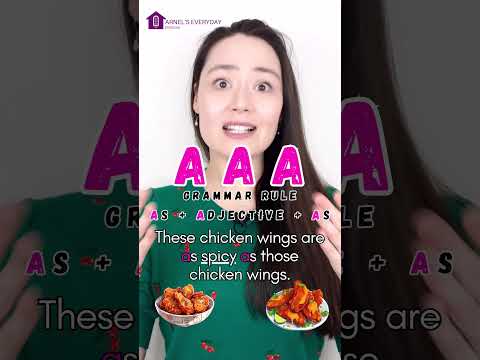 Do you know this simple AAA grammar rule?